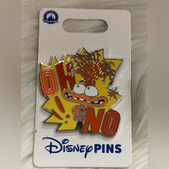 Disney | Accessories | 225 Disney Parks Pixar Inside Out Anxiety Oh No ...